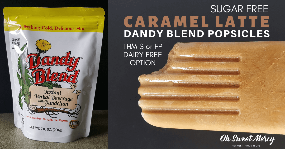 Sugar Free Caramel Latte Popsicles Made With Dandy Blend | THM S or FP ...