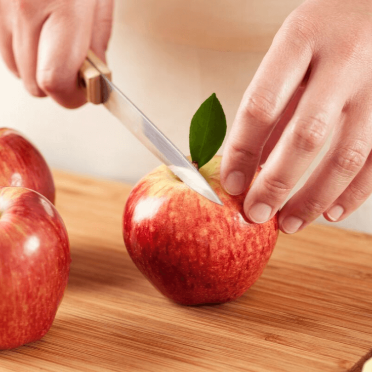 Creamy Autumn Apple Salad | THM E, Low Fat, Healthy Carbs - Oh Sweet Mercy