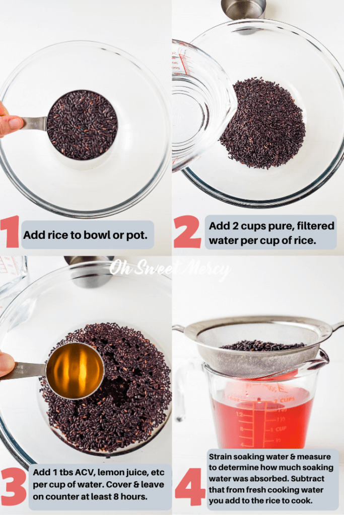 how to cook black rice in oven