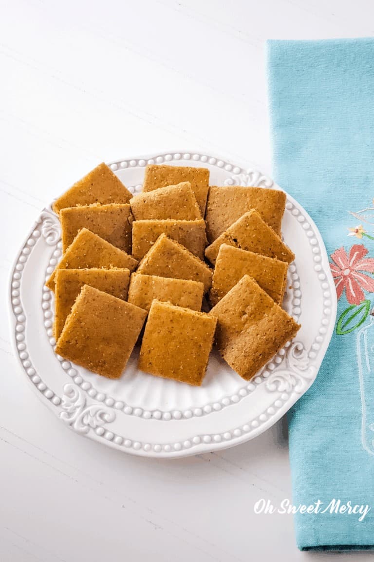 Mock Rye Cocktail Bread | Low Carb, THM S - Oh Sweet Mercy