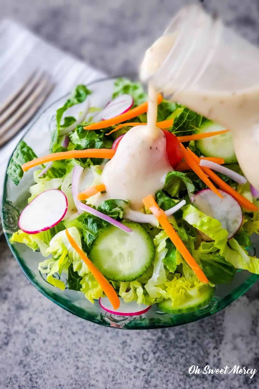 Asian Sweet and Tangy Salad Dressing | THM FP, Low Fat - Oh Sweet Mercy